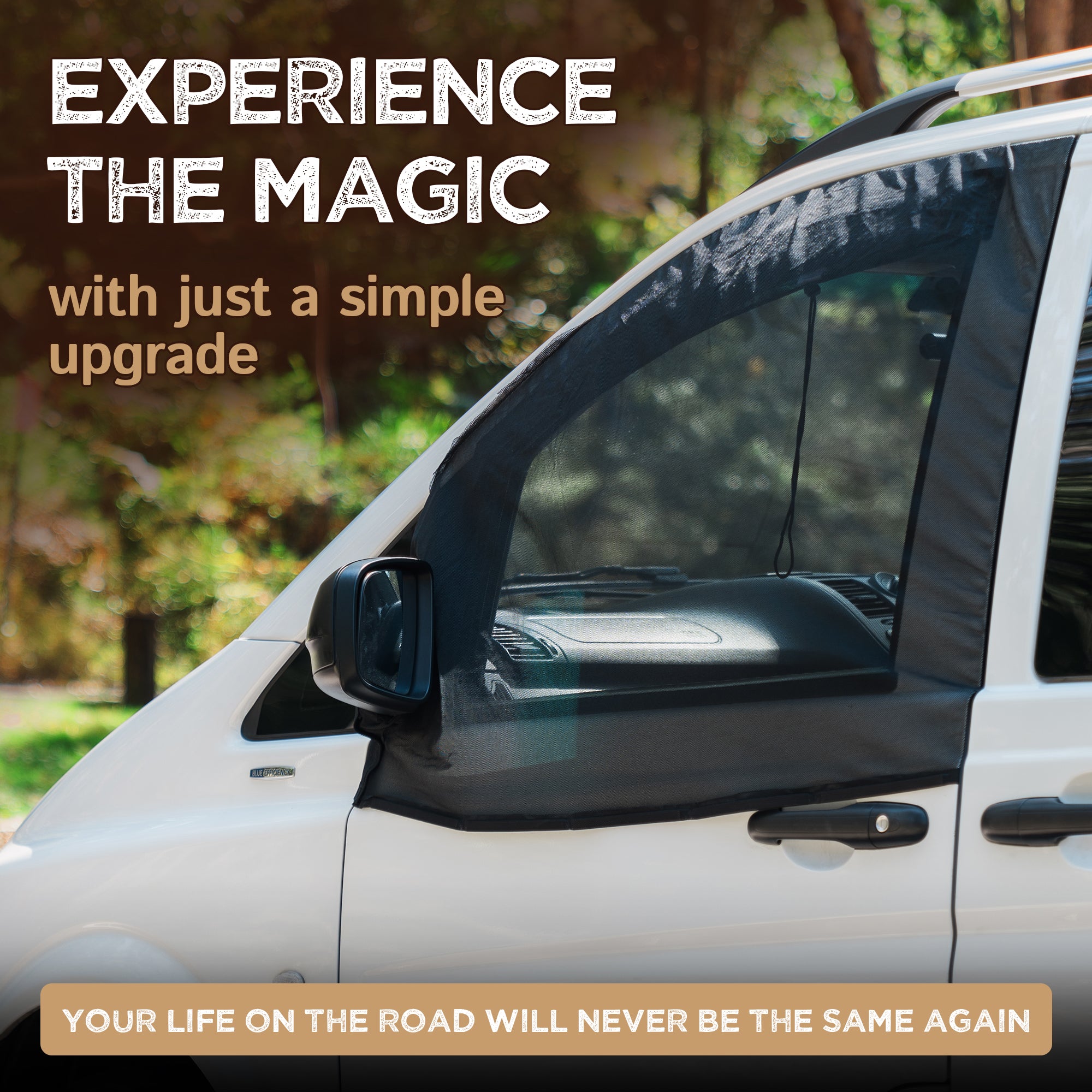 Magnetic Front Window Flyscreens For Cars And Vans – Living in a Bubble AU