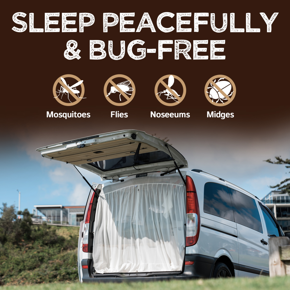 Magnetic Rear Door Van Fly Screen - Standard Size – Living in a Bubble AU