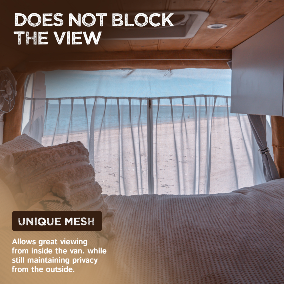 Magnetic Rear Door Van Fly Screen - Standard Size – Living in a Bubble AU