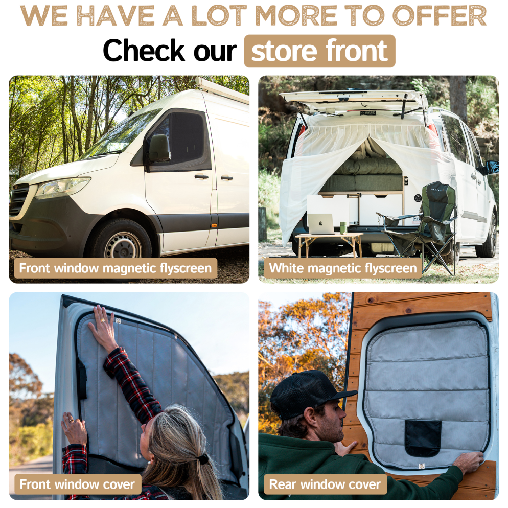 Magnetic Side Door Van Fly Screen - Large Size – Living in a Bubble AU