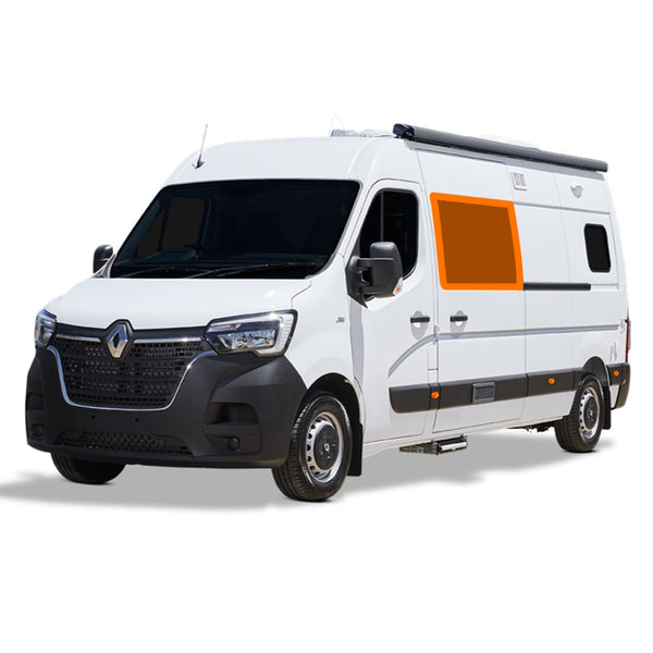 Renault Master Window Cover - Sliding Door Window – Living in a Bubble AU
