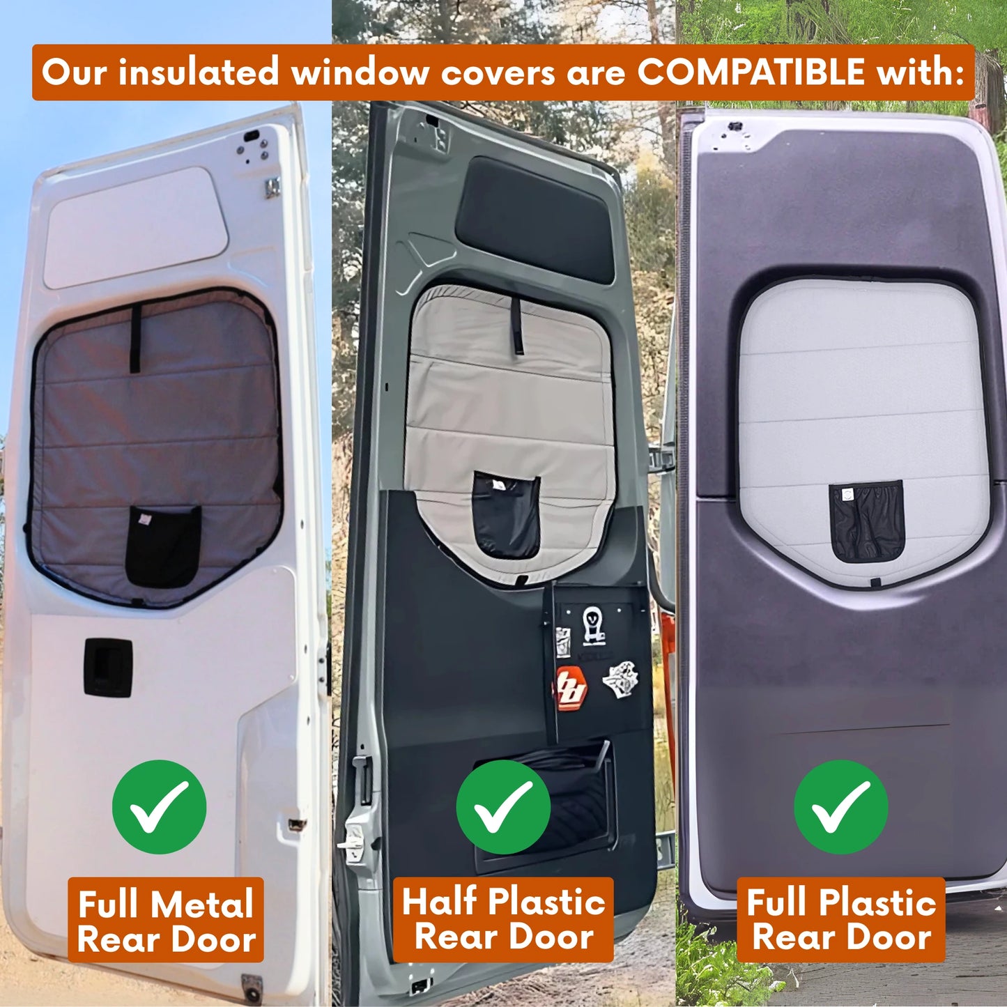 Mercedes Sprinter - Rear Door Window – Living in a Bubble AU