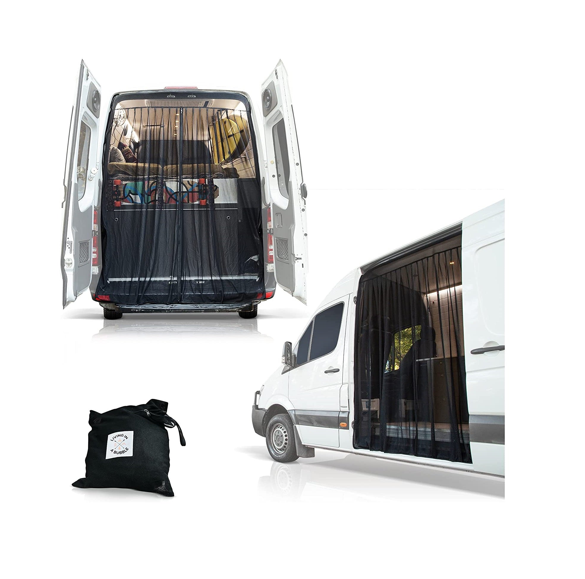 Magnetic Fly Screen 2 Products Bundle - Large Size – Living in a Bubble AU